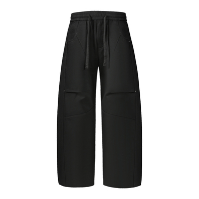 it：fivecm春季休闲纯棉直筒长裤