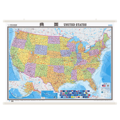 分国地图系列美国地图