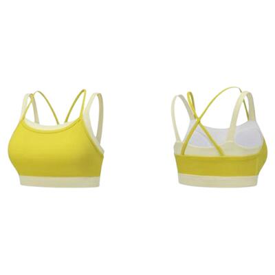 粒子狂热运动内衣撞色假两件