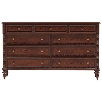 时余中古风白橡木斗柜｜做旧工艺