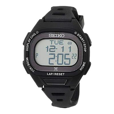 【日本直邮】SEIKO精工PROSPEX级跑步者太阳能SBEF055黑色手表