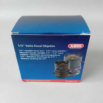 ABUS TV8555 1/3'' Vario-Focal Objektiv NEU OVP