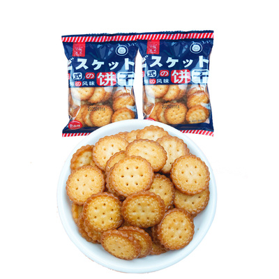 立威日式小圆饼干奶盐味