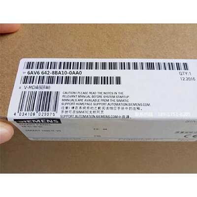 议价6AV6642-8BA10-0AA0全新原装西门子触摸屏6AV66428BA100AA0现
