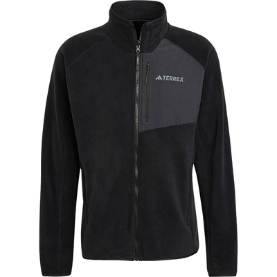 Adidas/阿迪达斯正品MT FLEECE JKT男士抓绒立领户外外套IY0088