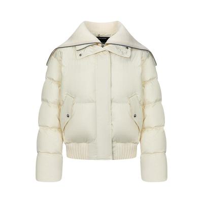 艾莱依羽绒服女假两件休闲外套