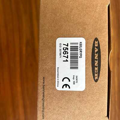 BANNER/邦纳全新原装正品：型号K50LGRYPQ 单价