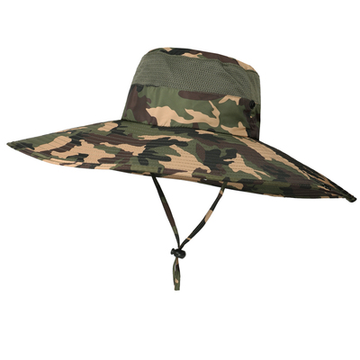 大头围防晒帽防紫外线渔夫帽帽子