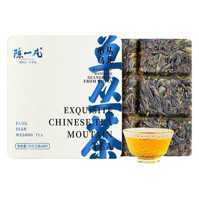 陈一凡茶叶 凤凰单枞 鸭屎香乌龙茶潮州原产单丛便携小方片