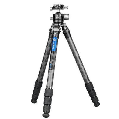 徕图雪山纹长短中轴秒切换三脚架