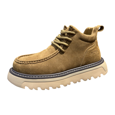 高帮保暖加绒男鞋2025秋冬新款