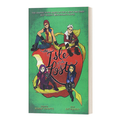 英文原版 The Isle of the Lost The Graphic Novel A Descendants Novel 迷失岛 漫画小说 英文版 进口英语原版书籍