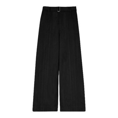 THESOONG中高腰天枢棉休闲裤