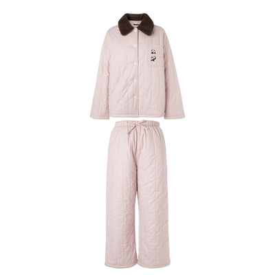 tbh野兽派家居情侣绗棉睡衣