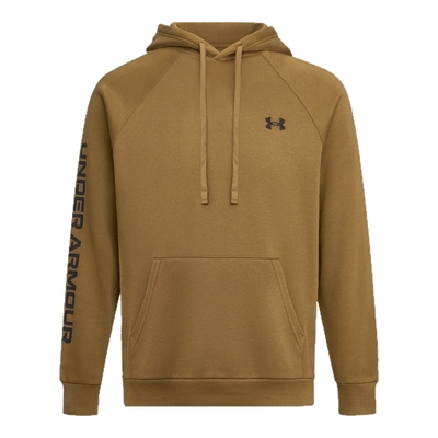 安德玛官方UA秋冬Rival男子抓绒运动休闲连帽卫衣6006386