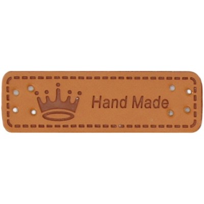 diy皮标签私人定制围巾帽子装饰