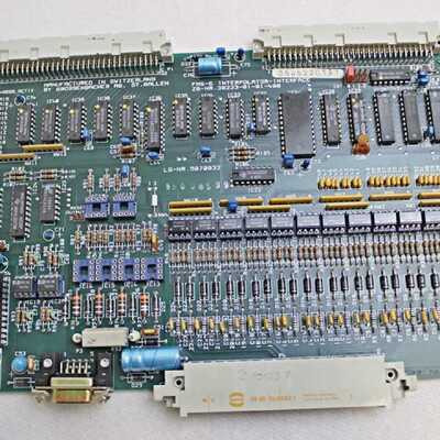 GROSSENBACHER FMS-6 38223-01-01-400 Servo Steuerkarte -used-