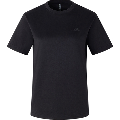 阿迪达斯女士运动休闲短袖