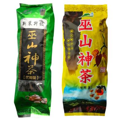 巫山神茶觚子茶买三皮罐凝清茶叶