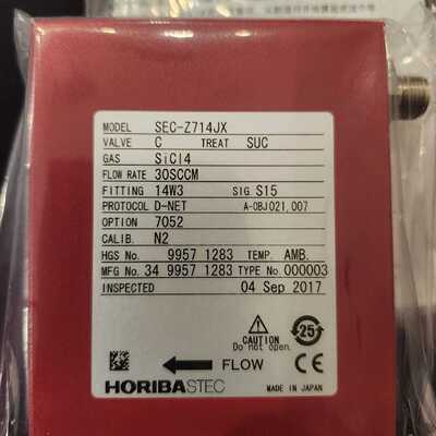 Horiba STEC Z700X MFC SEC-Z714—议价