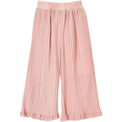 笛莎官方旗舰店女童阔腿裤夏季