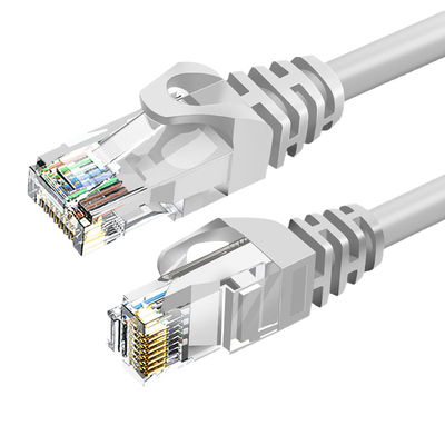 RJ45超六类CAT6A千兆网线家用工业电脑路由器宽带五5高速网络线