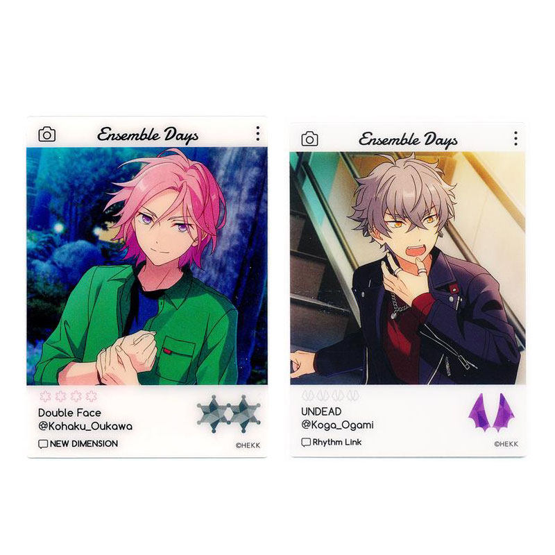 现货日本正版偶像梦幻祭 es ins风相卡收藏卡片EMOCA2周边谷子_虎窝淘