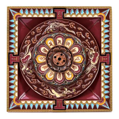 敦煌研究院飞天福愿藻井香盘