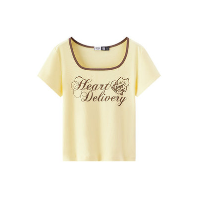 森马BRUNCHBROTHER联名T恤女