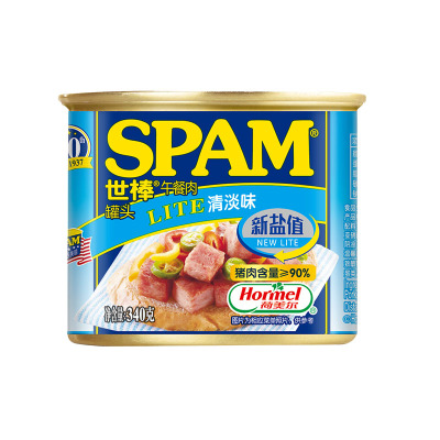Spam世棒午餐热猪肉含肉量≥90%