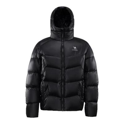 【鹅绒】骆驼羽神男装羽绒服短款面包服加厚排骨服新款防泼水外套