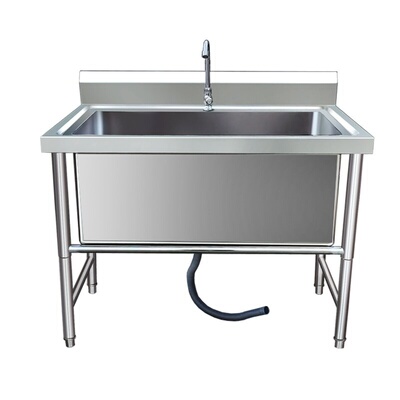 特厚304工程款商用水槽深大容量