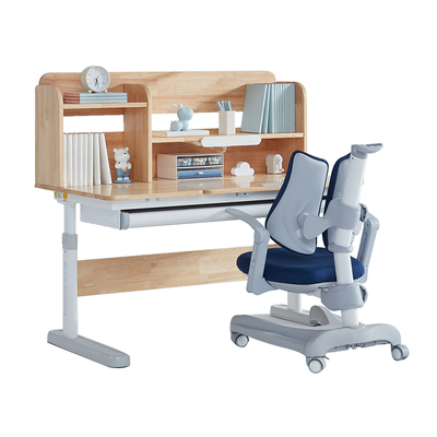 实木儿童学习桌可升降