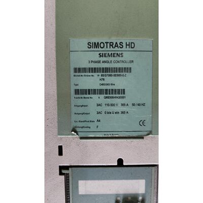 西门子SIMOTRASHD三相角度控制器议价