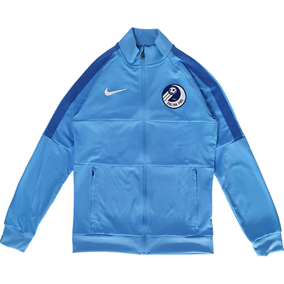 Nike/耐克正品男士拼色休闲拉链长袖足球服外套CW5872-412