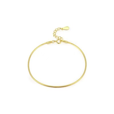 轻奢原创金色百搭蛇骨手链