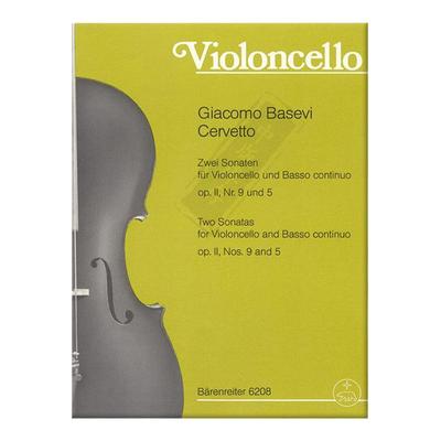 塞维托两首奏鸣曲大提琴