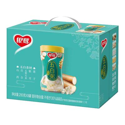银鹭官方八宝粥五白粥早餐速食