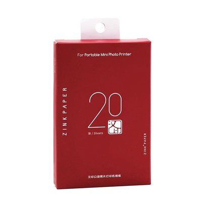 汉印拍立得Z1/Z2照片相纸 原装正品一次成像三英寸ZINK相纸mini相机拍照打印机专用高粘背胶
