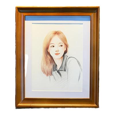 画像定制真人照片手工约稿彩铅