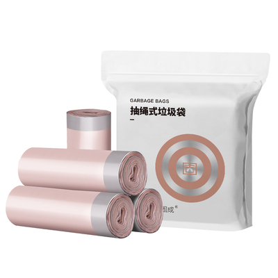 固成打包抽绳特厚垃圾袋
