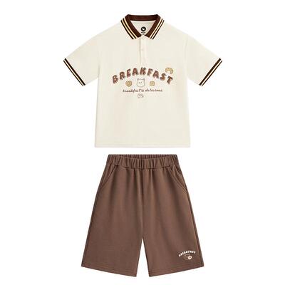 清仓MQD童装男童卡通短袖套装夏季爆款儿童中大童短袖T恤短裤两件