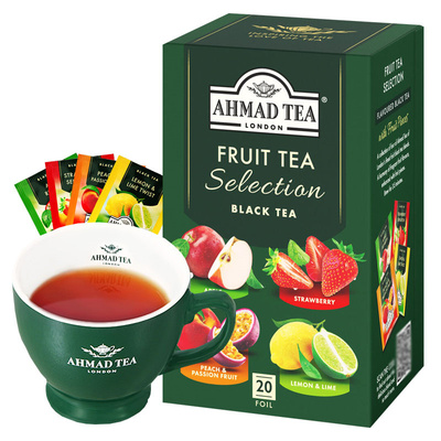 原装进口英国亚曼果味精选红茶