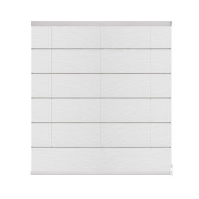 日式亚麻罗马帘窗帘电动百叶卷帘