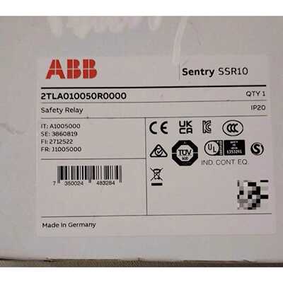 询价-安全继电器SentrySSR10型号2TLA010可维修