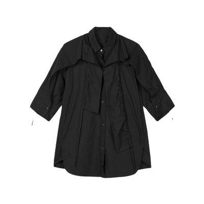 JNBY/江南布衣翻领宽松衬衣