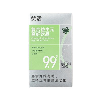 赞活复合益生元饮品膳食纤维