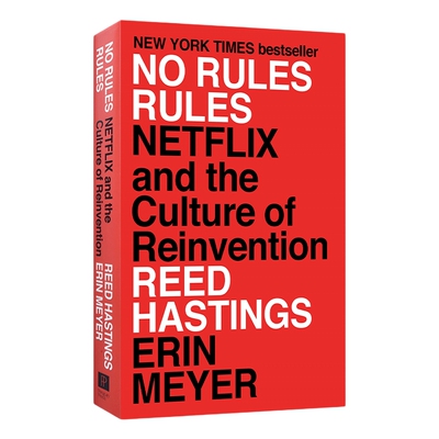 英文原版 No Rules Rules Netflix and the Culture of Reinvention 无规则的规则 Netflix公司文化的重塑 英文版 进口英语书籍