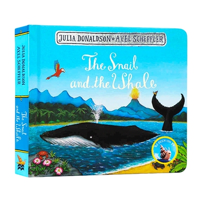 英文原版 The Snail and the Whale 小海螺和大鲸鱼 朱莉娅唐纳森 英文版 进口英语原版书籍儿童图书