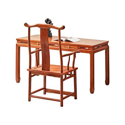 古尚古花梨新中式实木书桌办公桌